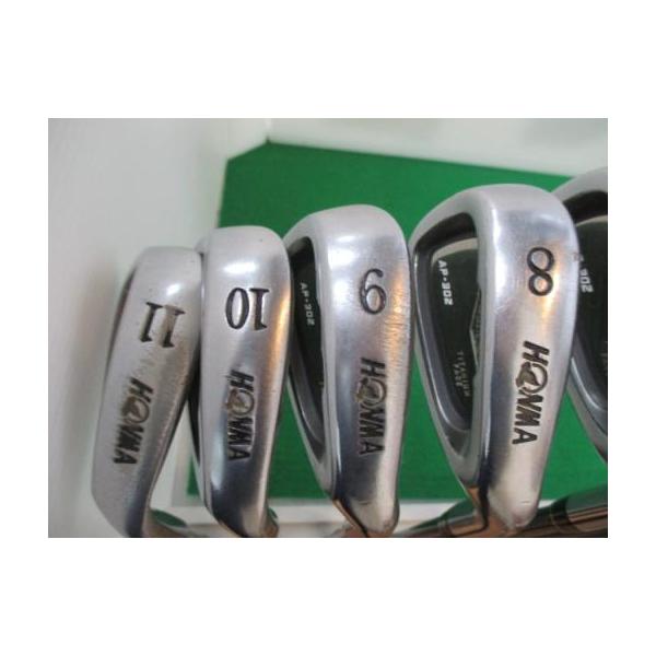 中古　Cランク　本間ゴルフ　Ｔｗｉｎ　Ｍａｒｋｓ　Ｔｗｉｎ　Ｍａｒｋｓ　ＡＰ−３０２　　８Ｓ（実本数：７本セット）　アイアンセット　ＡＣ−７５１ 　フレックスＳ ロフト角:24.00