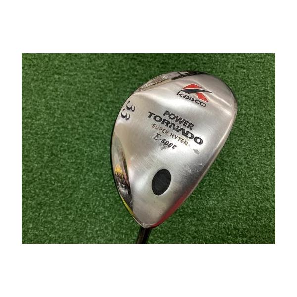 中古　Cランク　キャスコ　ＰＯＷＥＲ　ＴＯＲＮＡＤＯ　ＰＯＷＥＲ　ＴＯＲＮＡＤＯ　Ｅ−Ｓｐｅｃ　３３　ユーティリティ　ＰＯＷＥＲ　ＴＯＲＮＡＤＯ　Ｅ−Ｓｐｅｃ 　フレックスＲ ロフト角:16.00