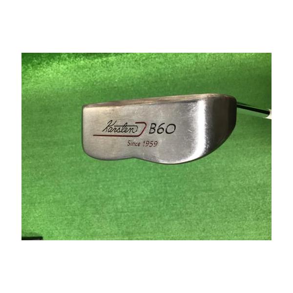 中古　Cランク　ピン　ＫＡＲＳＴＥＮ　ＳＥＲＩＥＳ　ＫＡＲＳＴＥＮ　ＳＥＲＩＥＳ　Ｂ６０　３４．０インチ　パター　スチール 　フレックスその他 ロフト角:0.00