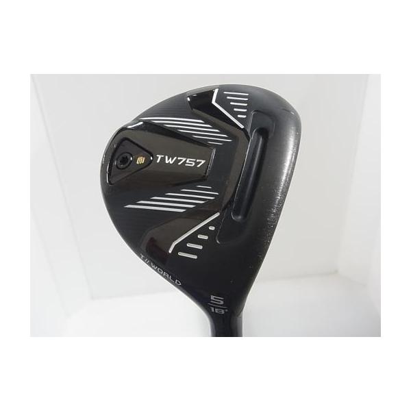 中古　Cランク　本間ゴルフ　ＴＯＵＲ　ＷＯＲＬＤ　ＴＯＵＲ　ＷＯＲＬＤ　ＴＷ７５７　５Ｗ　フェアウェイウッド　ＶＩＺＡＲＤ　ＭＰ　６ 　フレックスＳ ロフト角:18.00