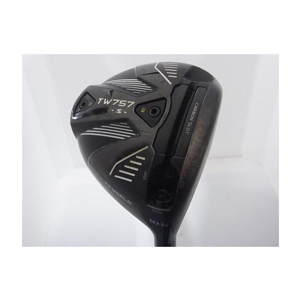中古　Cランク　本間ゴルフ　ＴＯＵＲ　ＷＯＲＬＤ　ＴＯＵＲ　ＷＯＲＬＤ　ＴＷ７５７　Ｓ　１０．５°　ドライバー　ＶＩＺＡＲＤ　ＭＰ　５ 　フレックスＳ ロフト角:10.50