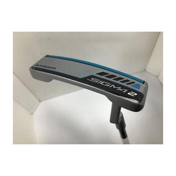 中古　Cランク　ピン　ＳＩＧＭＡ　２　ＳＩＧＭＡ　２　ＡＮＳＥＲ　プラチナム　３４インチ（ＰＰ５８）　パター　スチール 　フレックスその他 ロフト角:3.00