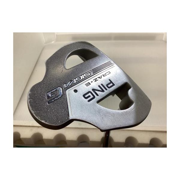 中古　Dランク　ピン　ＳＩＧＭＡ　Ｇ　ＳＩＧＭＡ　Ｇ　ＣＲＡＺ−Ｅ　３４インチ（ＰＰ６０）　パター　スチール 　フレックスその他 ロフト角:3.00