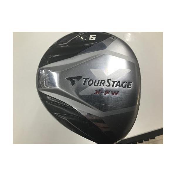 中古　Cランク　ブリヂストン　ＴＯＵＲＳＴＡＧＥ　ＴＯＵＲＳＴＡＧＥ　Ｘ−ＦＷ（２０１３）　５Ｗ　フェアウェイウッド　純正特注シャフト 　フレックスＳ ロフト角:18.00