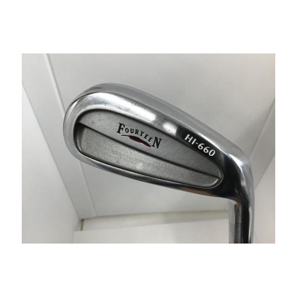 中古　Dランク　フォーティーン　ＨＩ　ＨＩ−６６０　＃４　単品アイアン　ＭＤ−３７０ｉ 　フレックスＲ ロフト角:23.00