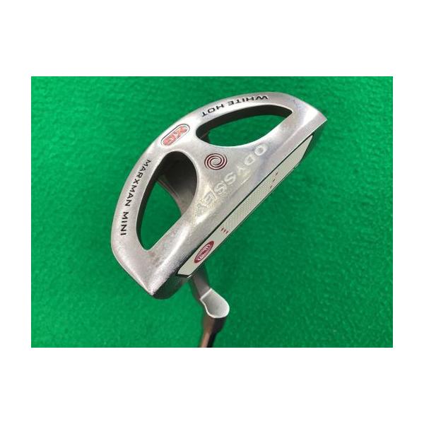 中古　Cランク　オデッセイ　ＷＨＩＴＥ　ＨＯＴ　ＸＧ　ＷＨＩＴＥ　ＨＯＴ　ＸＧ　ＭＡＲＸＭＡＮ　ＭＩＮＩ　３５インチ　パター　スチール 　フレックスその他 ロフト角:3.00