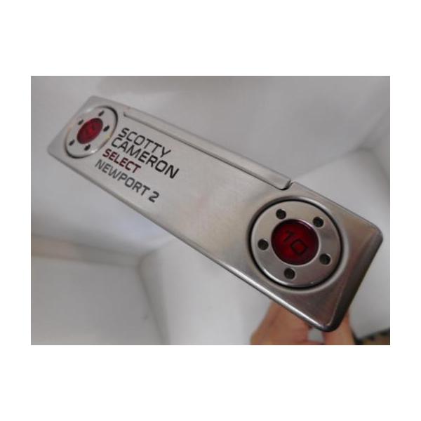 中古　Cランク　タイトリスト　ＳＣＯＴＴＹ　ＣＡＭＥＲＯＮ　ｓｅｌｅｃｔ　ＳＣＯＴＴＹ　ＣＡＭＥＲＯＮ　ｓｅｌｅｃｔ　ＮＥＷＰＯＲＴ　２（２０１６）　３５インチ　パター　スチール 　フレックスその他 ロフト角:3.50