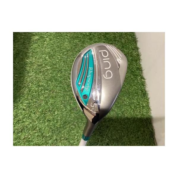 中古　Cランク　ピン　ＲＨＡＰＳＯＤＹ　ＲＨＡＰＳＯＤＹ（２０１５）　Ｕ５　レディース　ユーティリティ　ＵＬＴ　２２０Ｈ 　フレックスＬ ロフト角:26.00