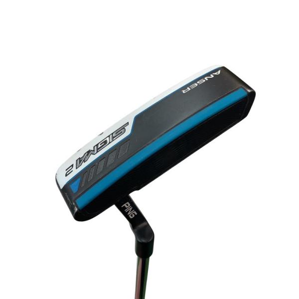 中古　Dランク　ピン　ＳＩＧＭＡ　２　ＳＩＧＭＡ　２　ＡＮＳＥＲ　ステルス　３４インチ（ＰＰ５８）　パター　スチール 　フレックスその他 ロフト角:3.00