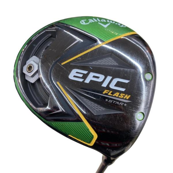 中古　Cランク　キャロウェイ　ＥＰＩＣ　ＦＬＡＳＨ　ＥＰＩＣ　ＦＬＡＳＨ　ＳＴＡＲ　１０．５°　ドライバー　Ｓｐｅｅｄｅｒ　ＥＶＯＬＵＴＩＯＮ　ｆｏｒ　ＣＷ（ドライバー） 　フレックスＳ ロフト角:10.50