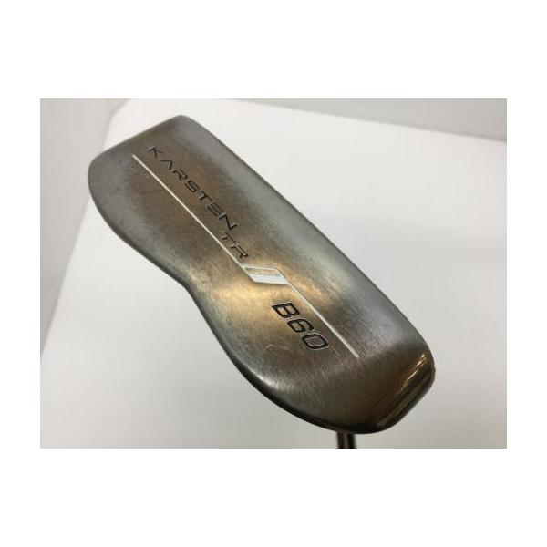 中古　Cランク　ピン　ＫＡＲＳＴＥＮ　ＴＲ　ＫＡＲＳＴＥＮ　ＴＲ　Ｂ６０（長さ調整機能付き）　パター　スチール 　フレックスその他 ロフト角:0.00