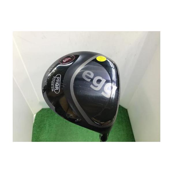 中古　Dランク　プロギア PRGR エッグ impact egg impact 10.5° ドライバー eggオリジナルカーボン 44インチ フレックスSR ロフト角:10.5