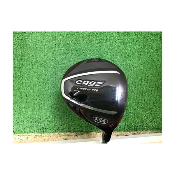 中古　Cランク　プロギア PRGR エッグ egg(2017)  7W フェアウェイウッド eggオリジナルカーボン 42インチ フレックスSR ロフト角:21