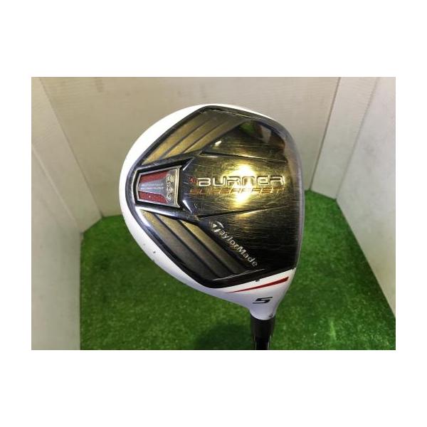 中古　Cランク　テーラーメイド　ＢＵＲＮＥＲ　ＢＵＲＮＥＲ　ＳＵＰＥＲ　ＦＡＳＴ　２．０Ｊ（レッド）　５Ｗ　フェアウェイウッド　ＢＵＲＮＥＲ　２．０　ＦＵＢＵＫＩ　５０（フェアウェイ） 　フレックスＲ ロフト角:18.00