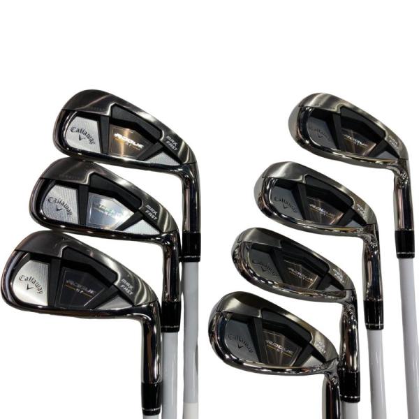 中古　Aランク　キャロウェイ　ＲＯＧＵＥ　ＳＴ　ＲＯＧＵＥ　ＳＴ　ＭＡＸ　ＦＡＳＴ　７Ｓ　レディース（実本数：７本セット）　アイアンセット　ＥＬＤＩＯ　４０　ｆｏｒ　ＣＷ（ＲＯＧＵＥ　ＳＴ　ＩＲ） 　フレックスＬ ロフト角:30.00