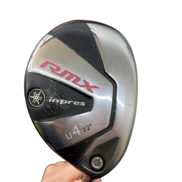中古　Dランク　ヤマハ　ｉｎｐｒｅｓ　ｉｎｐｒｅｓ　ＲＭＸ　Ｕ４＋　レディース　ユーティリティ　ＴＸ−４１４Ｕ（白） 　フレックスＬ ロフト角:22.00