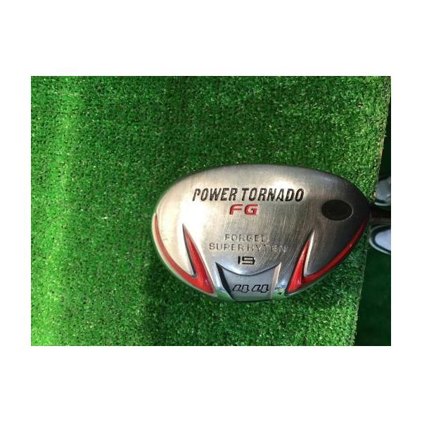 中古　Cランク　キャスコ パワートルネード FG POWER TORNADO FG 44(19°) ユーティリティ ELASTER U5000 41インチ フレックスR
