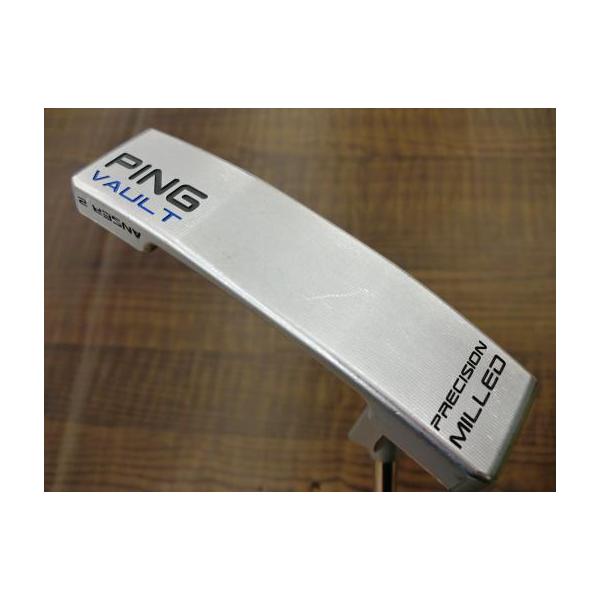 中古　Dランク　ピン　ＶＡＵＬＴ　ＶＡＵＬＴ　ＡＮＳＥＲ　２　シルバー　３２インチ　パター　スチール 　フレックスその他 ロフト角:0.00