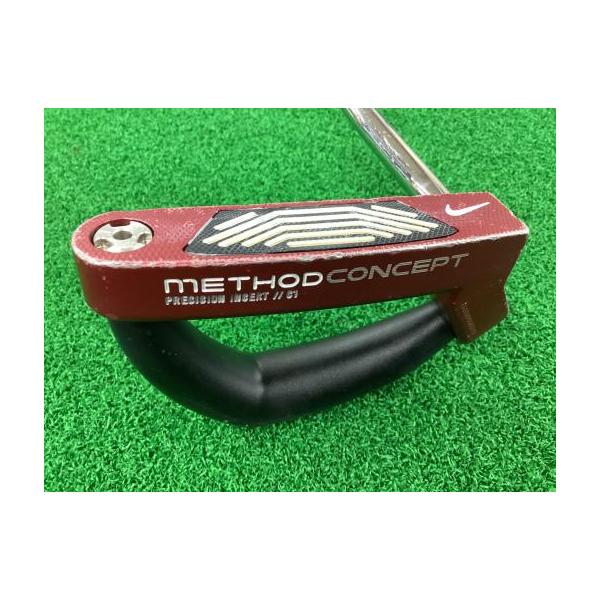 中古　Dランク　ナイキ　ＭＥＴＨＯＤ　ＣＯＮＣＥＰＴ　ＭＥＴＨＯＤ　ＣＯＮＣＥＰＴ　Ｃ１　３４インチ　パター　スチール 　フレックスその他 ロフト角:2.00