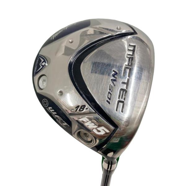 中古　Cランク　マグレガー　ＭＡＣＴＥＣ　ＭＡＣＴＥＣ　ＮＶ３０１　５Ｗ　フェアウェイウッド　ＮＶ−３０１Ｆ 　フレックスＳＲ ロフト角:18.00