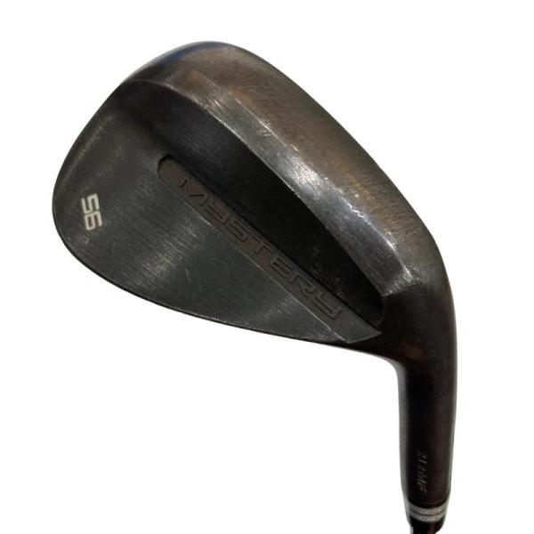 中古　Cランク　ミステリー（和宏エンタープライズ）　ＭＹＳＴＥＲＹ　ＭＹＳＴＥＲＹ　２１２ＭＦ（ノーメッキ黒染め）　５６°　ウェッジ　純正特注シャフト 　フレックスＳ ロフト角:56.00