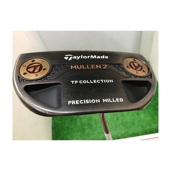 中古　Cランク　テーラーメイド ティーピー コレクション ブラック コッパー MULLEN 2 TP COLLECTION BLACK COPPER MULLEN 2 34インチ(ラムキン) パター 34インチ