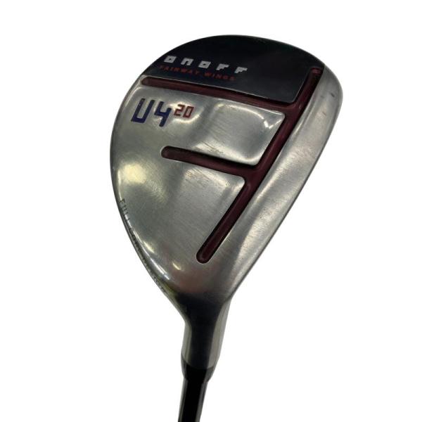 中古　Dランク　ダイワ（グローブライド）　ＯＮＯＦＦ　ＯＮＯＦＦ　ＦＡＩＲＷＡＹ　ＷＩＮＧＳ（２０２０）　ＡＫＡ　Ｕ４　ユーティリティ　ＳＭＯＯＴＨ　ＫＩＣＫ　ＭＰ−５２０Ｕ 　フレックスＲ ロフト角:20.00