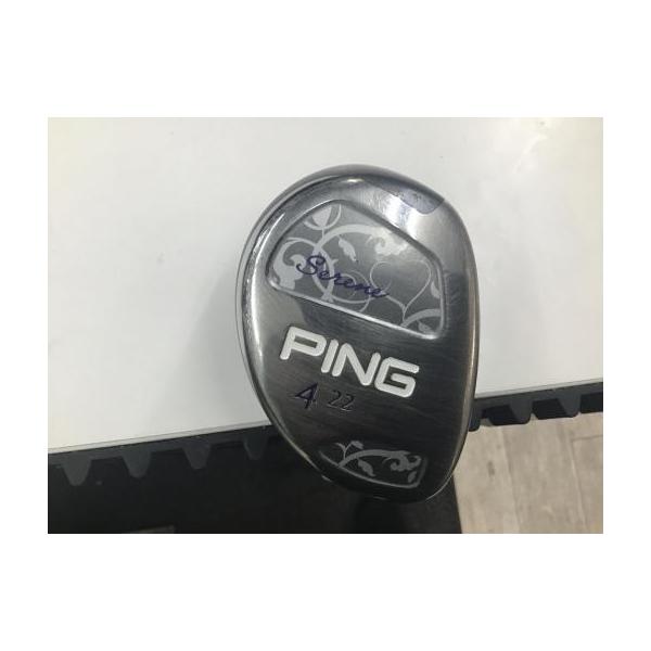 中古　Cランク　ピン　Ｓｅｒｅｎｅ　Ｓｅｒｅｎｅ　Ｕ４　レディース　ユーティリティ　ＵＬＴ　２１０Ｈ 　フレックスＬ ロフト角:22.00