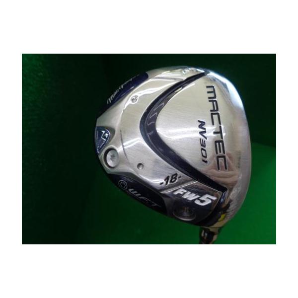 中古　Cランク　マグレガー　ＭＡＣＴＥＣ　ＭＡＣＴＥＣ　ＮＶ３０１　５Ｗ　フェアウェイウッド　ＮＶ−３０１Ｆ 　フレックスＳＲ ロフト角:18.00