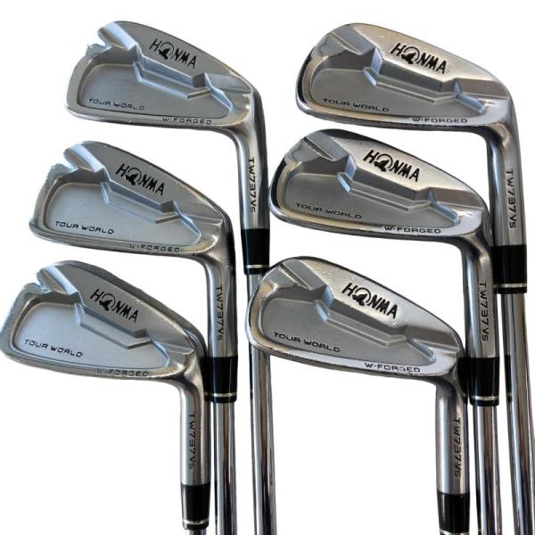 中古　Cランク　本間ゴルフ　ＴＯＵＲ　ＷＯＲＬＤ　ＴＯＵＲ　ＷＯＲＬＤ　ＴＷ７３７Ｖｓ　７Ｓ（実本数：６本セット）　アイアンセット　ＮＳ　ＰＲＯ　ＭＯＤＵＳ３　ＴＯＵＲ１０５ 　フレックスＳ ロフト角:24.00