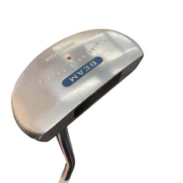 中古　Cランク　ブリヂストン　ＢＥＡＭ　ＢＥＡＭ　ＷＩＤＥ　ＳＯＬＥ　ＴＹＰＥ−Ｉ　レディース　パター　スチール 　フレックスその他 ロフト角:4.00