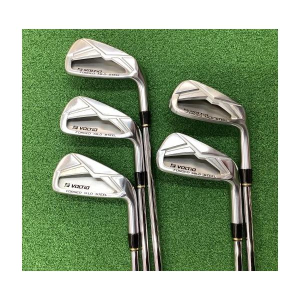 中古　Cランク　カタナゴルフ　ＶＯＬＴｉＯ　ＶＯＬＴｉＯ　ＦＯＲＧＥＤ　６Ｓ（実本数：５本セット）　アイアンセット　ＧＳ　８５ 　フレックスＲ ロフト角:24.00