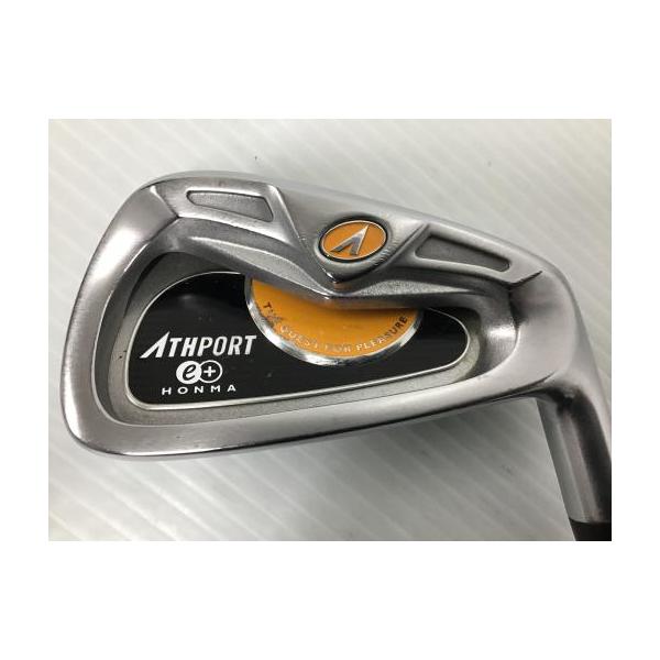 中古　Cランク　本間ゴルフ　ＡＴＨＰＯＲＴ　ＡＴＨＰＯＲＴ　ｅ＋（２００９）　　６Ｓ（実本数：６本セット）　アイアンセット　ＮＳ　ＰＲＯ　９５０ＧＨ 　フレックスＲ ロフト角:23.00