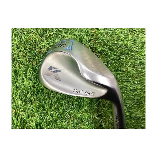 中古　Cランク　キャスコ　Ｄｏｌｐｈｉｎ　Ｗｅｄｇｅ　Ｄｏｌｐｈｉｎ　Ｗｅｄｇｅ　ＤＷ−１１５Ｇ　５６°　ウェッジ　ＮＳ　ＰＲＯ　９５０ＧＨ 　フレックスＲ ロフト角:56.00