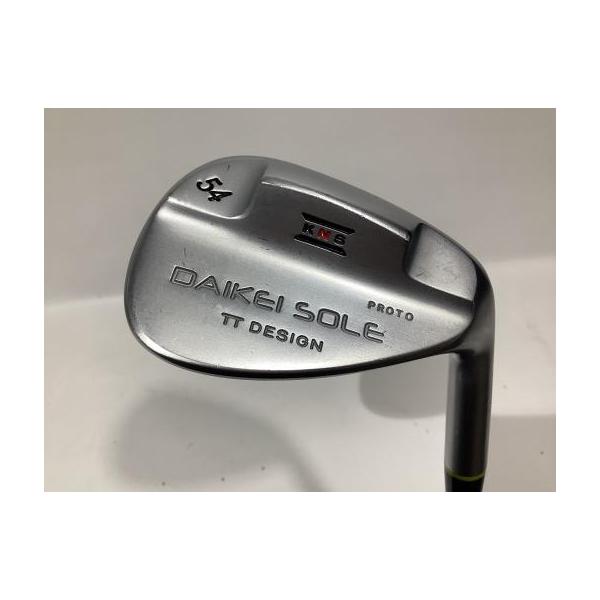 中古　Cランク　特価メーカー　ＫＮＳ　ＧＯＬＦ　ＫＮＳＧＯＬＦ　ＤＡＩＫＥＩ　ＳＯＬＥ　５４°　ウェッジ　純正特注シャフト 　フレックスＲ ロフト角:54.00