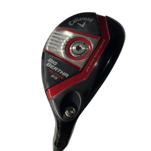 中古　Cランク　キャロウェイ　ＢＩＧ　ＢＥＲＴＨＡ　ＢＩＧ　ＢＥＲＴＨＡ　ＡＬＰＨＡ　８１５　２０°　ユーティリティ　ＢＩＧ　ＢＥＲＴＨＡ　ＡＬＰＨＡ　８１５（ユーティリティ） 　フレックスＳ ロフト角:20.00