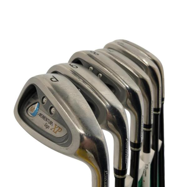 中古　Cランク　パワービルト　ＭＯＭＥＮＴＵＭ　ＭＯＭＥＮＴＵＭ　Ｓｉｇｎ　ＸＰ　　６Ｓ（実本数：６本セット）　アイアンセット　ＭＯＭＥＮＴＵＭ　Ｓｉｇｎ　ＸＰ（ＩＲＯＮ） 　フレックスＲ ロフト角:23.00