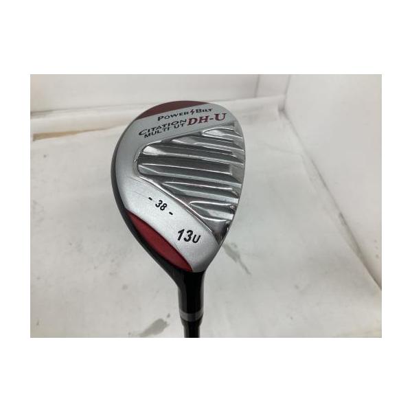 中古　Cランク　パワービルト　ＣＩＴＡＴＩＯＮ　ＣＩＴＡＴＩＯＮ　ＤＨ−Ｕ　Ｕ１３　ユーティリティ　オリジナルカーボン 　フレックスその他 ロフト角:38.00