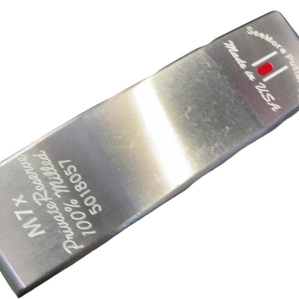 中古　Cランク　Ｓｅｅ　Ｍｏｒｅ　Ｓｅｅ　Ｍｏｒｅ　Ｓｅｅ　Ｍｏｒｅ　Ｍ７ｘ　Ｐｒｉｖａｔｅ　Ｒｅｓｅｒｖｅ　３４インチ　パター　スチール 　フレックスその他 ロフト角:2.50