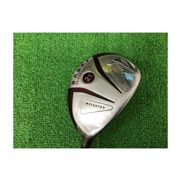 中古　Dランク　ダイワ（グローブライド）　ＯＮＯＦＦ　ＯＮＯＦＦ　ＦＡＩＲＷＡＹ　ＷＩＮＧＳ（２０１４）　２１°　ユーティリティ　ＳＭＯＯＴＨ　ＫＩＣＫ　ＭＰ−５１４Ｕ 　フレックスＳ ロフト角:21.00