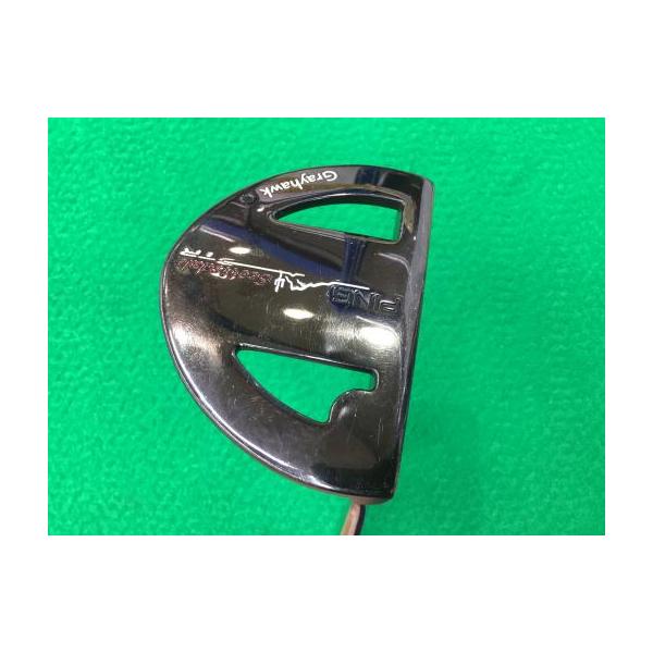 中古　Dランク　ピン　Ｓｃｏｔｔｓｄａｌｅ　ＴＲ　Ｓｃｏｔｔｓｄａｌｅ　ＴＲ　Ｇｒａｙｈａｗｋ　３４．０インチ　パター　スチール 　フレックスその他 ロフト角:0.00