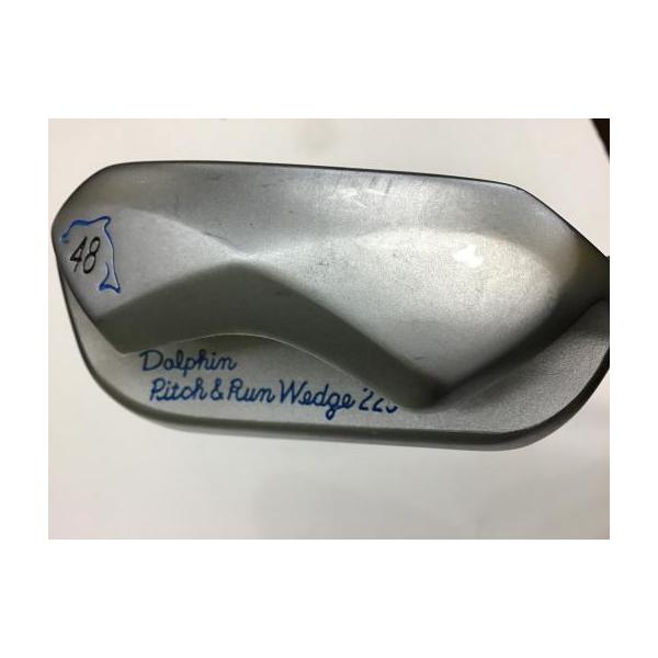 中古　Cランク　キャスコ　Ｄｏｌｐｈｉｎ　Ｐｉｔｃｈ＆Ｒｕｎ　Ｗｅｄｇｅ　Ｄｏｌｐｈｉｎ　Ｐｉｔｃｈ＆Ｒｕｎ　Ｗｅｄｇｅ　ＤＰＷ−２２５　４８°　３４インチ　ウェッジ　Ｄｏｌｐｈｉｎ　オリジナルスチール 　フレックスその他 ロフト角:48.00