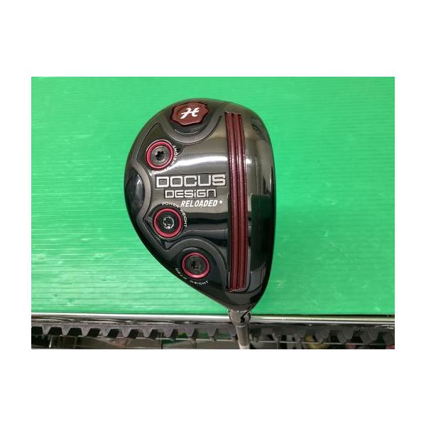 中古　Cランク　ＤＯＣＵＳ　ＤＯＣＵＳ　ＤＥＳＩＧＮ　ＤＯＣＵＳ　ＤＥＳＩＧＮ　ＲＥＬＯＡＤＥＤ＋（ブラック）　Ｕ４　ユーティリティ　純正特注シャフト 　フレックスＳ ロフト角:23.50