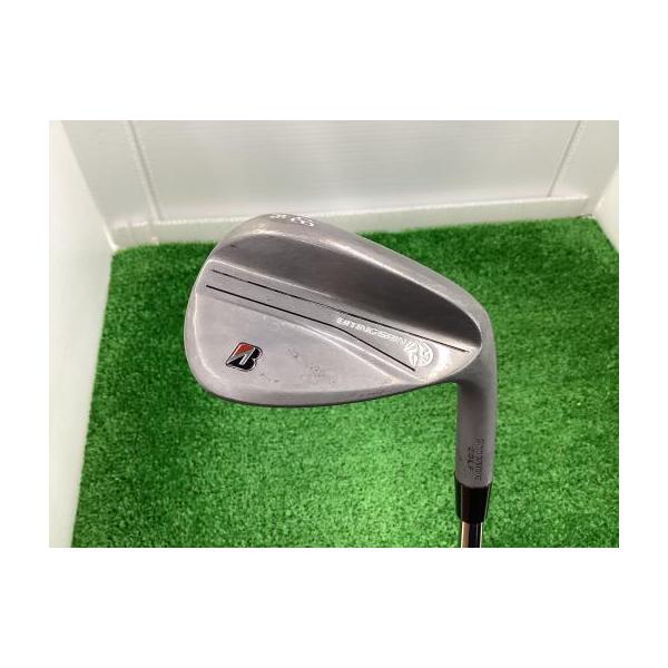 中古　Cランク　ブリヂストン　ＢＲＩＤＧＥＳＴＯＮＥ　ＢＲＩＤＧＥＳＴＯＮＥ　ＢＩＴＩＮＧ　ＳＰＩＮ　ノーメッキ　４８°／０８°Ｆ　ウェッジ　純正特注シャフト 　フレックスＸ ロフト角:48.00
