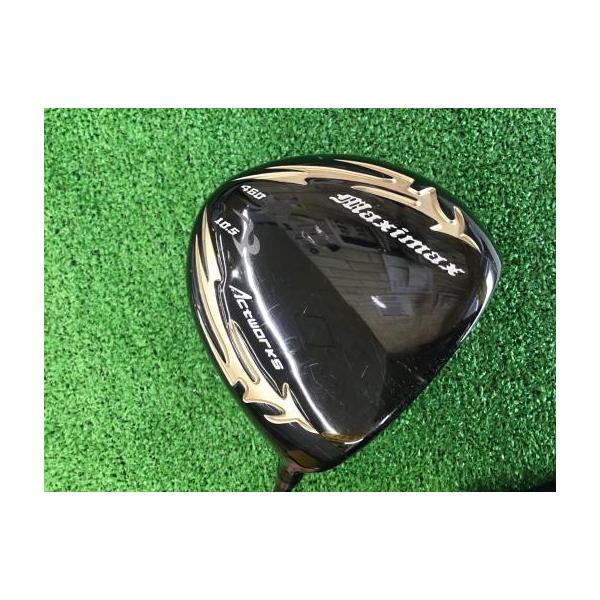 中古　Cランク　ワークスゴルフ　Ａｃｔｗｏｒｋｓ　Ａｃｔｗｏｒｋｓ　ＭＡＸＩＭＡＸ　Ｐｒｅｍｉａ　１０．５°　ドライバー　ＷＯＲＫＴＥＣ　Ｖ−ＳＰＥＣ　α−ＩＩ 　フレックスＳ ロフト角:10.50