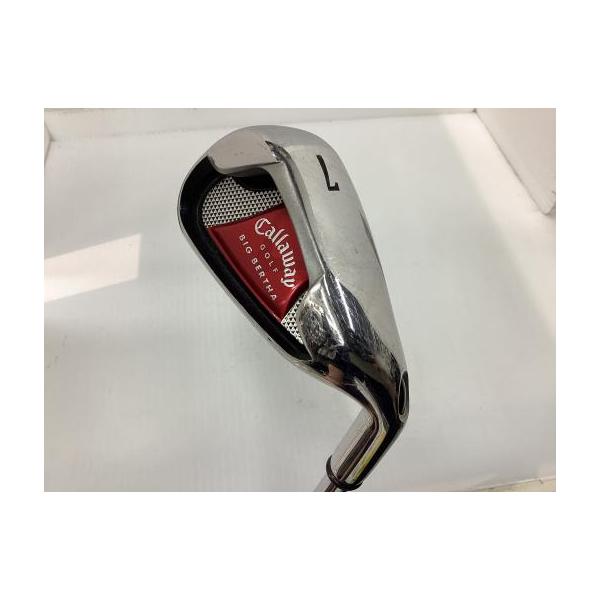 中古　Cランク　キャロウェイ　ＢＩＧ　ＢＥＲＴＨＡ　ＢＩＧ　ＢＥＲＴＨＡ　ＩＲＯＮＳ（２００８）　　８Ｓ　ＵＳＡ（実本数：７本セット）　アイアンセット　ＢＩＧ　ＢＥＲＴＨＡ　ＳＴＥＥＬ 　フレックスＵＮＩ ロフト角:26.00
