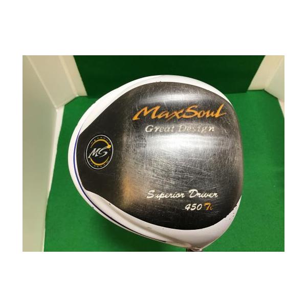 中古　Dランク　マックスソウル　ＭａｘＳｏｕｌ　ＭａｘＳｏｕｌ　Ｓｕｐｅｒｉｏｒ　４５０Ｔｉ　ホワイト　１Ｗ　ドライバー　純正特注シャフト 　フレックスその他 ロフト角:0.00