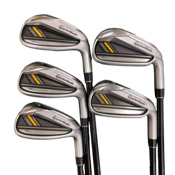 中古　Cランク　テーラーメイド　ＲＯＣＫＥＴ　ＢＬＡＤＥＺ　ＲＯＣＫＥＴ　ＢＬＡＤＥＺ　　６Ｓ（実本数：５本セット）　アイアンセット　ＴＭ７−１１３ 　フレックスＳ ロフト角:23.00