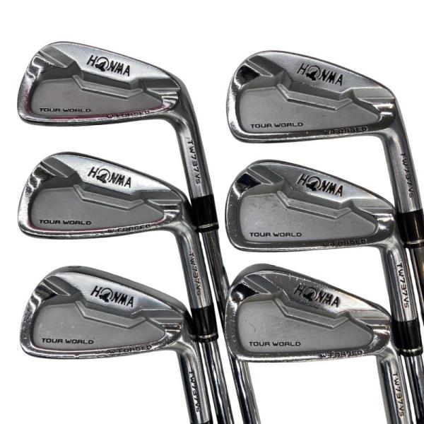 中古　Cランク　本間ゴルフ　ＴＯＵＲ　ＷＯＲＬＤ　ＴＯＵＲ　ＷＯＲＬＤ　ＴＷ７３７Ｖｓ　６Ｓ（実本数：６本セット）　アイアンセット　ＮＳ　ＰＲＯ　ＭＯＤＵＳ３　ＴＯＵＲ１０５ 　フレックスＳ ロフト角:24.00