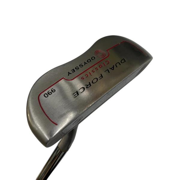 中古　Cランク　オデッセイ　ＤＵＡＬ　ＦＯＲＣＥ　Ｃｌａｓｓｉｃｓ　ＤＵＡＬ　ＦＯＲＣＥ　Ｃｌａｓｓｉｃｓ　９９０　３３インチ　パター　スチール 　フレックスその他 ロフト角:3.00